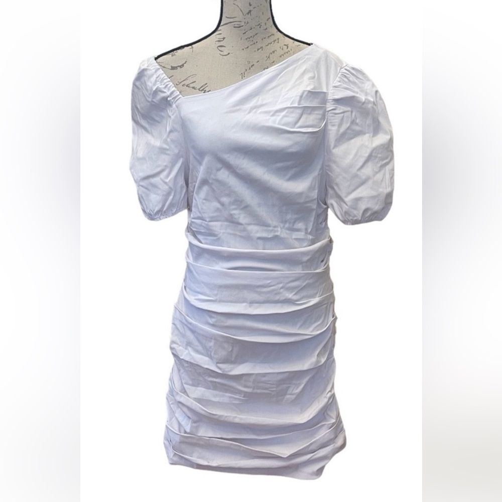 Maeve By Anthropologie Designer White Body Rushed Asy… - Gem